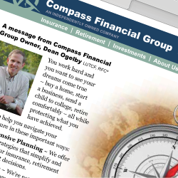 Compass Financial Group - Portfolio | Peter Harris Creative